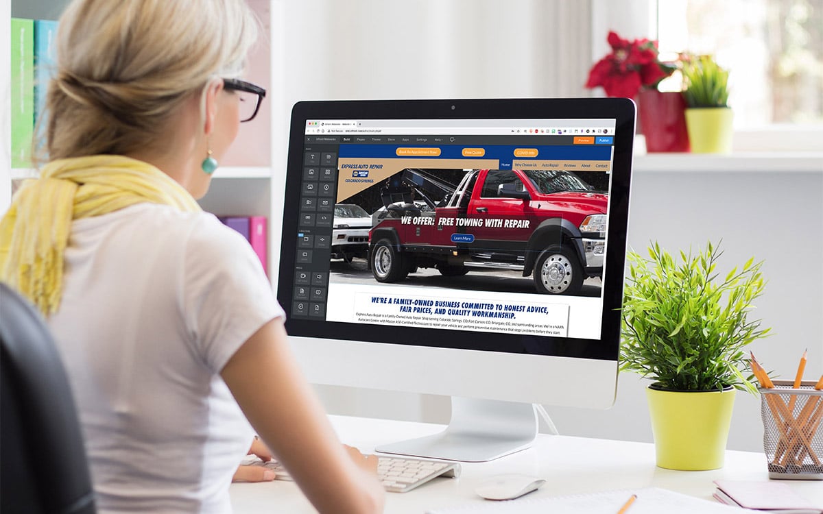 SMB Landing Page - Infront Webworks